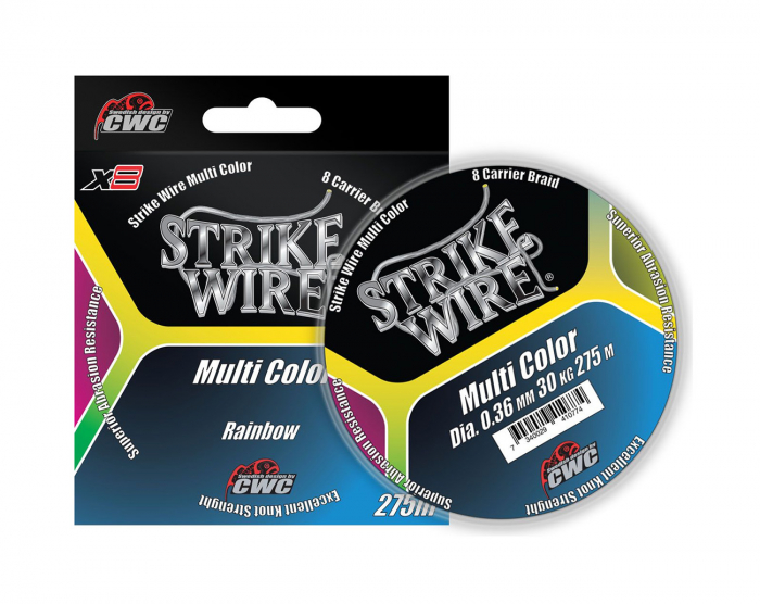 Strike Wire Multi Color X8 | Övrigt - Fiskelinor - Flätlina