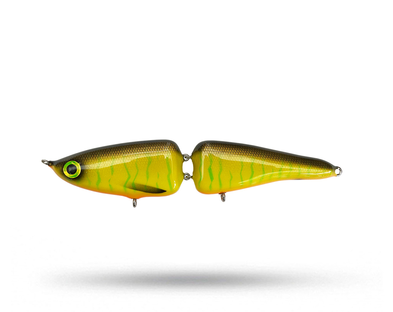 JW Lures Jointed Swimmer - Olive Roach | Fiskedrag - Jerkbaits