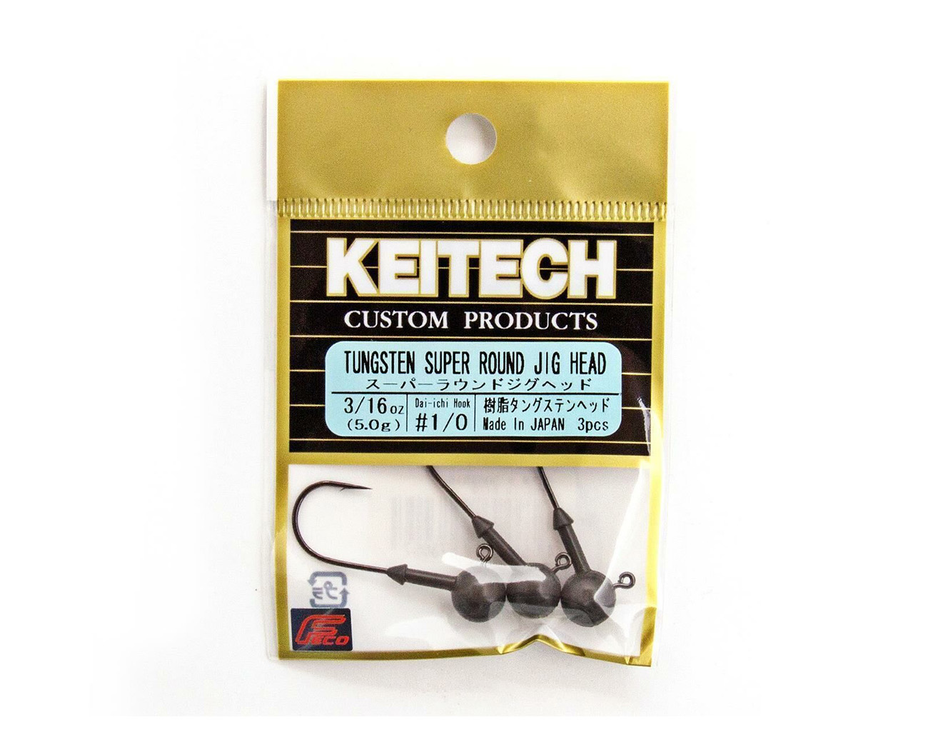 Keitech Super Round Jig Head | Krok & Småplock - Jiggskallar
